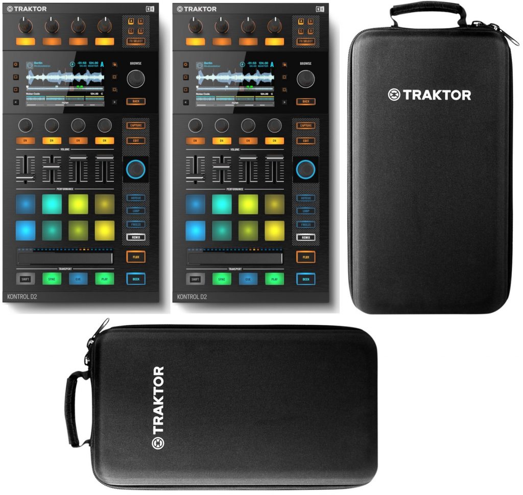 NATIVE INSTRUMENTS TRAKTOR KONTROL D2 DJ DECK CONTROLLER PRO 2 STEMS ...