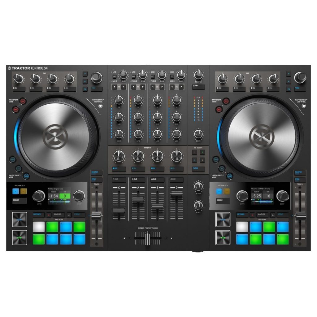NATIVE INSTUMENTS TRAKTOR KONTROL S2 MKIII CONTROLLER MIDI USB 2 DECK ...