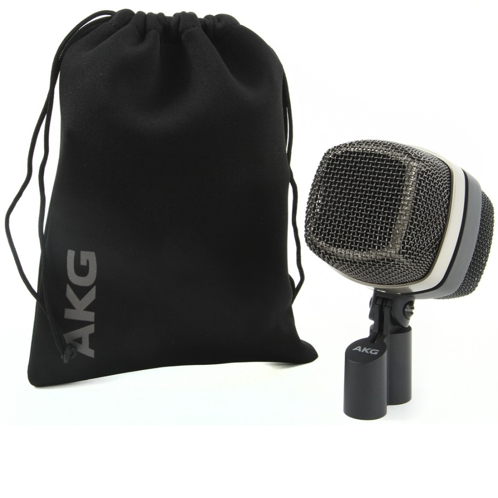 AKG D12VR MICROFONO DINAMICO CARDIOIDE PER GRANCASSA 3 PRESET SELEZIONABILI CON CUSTODIA ...