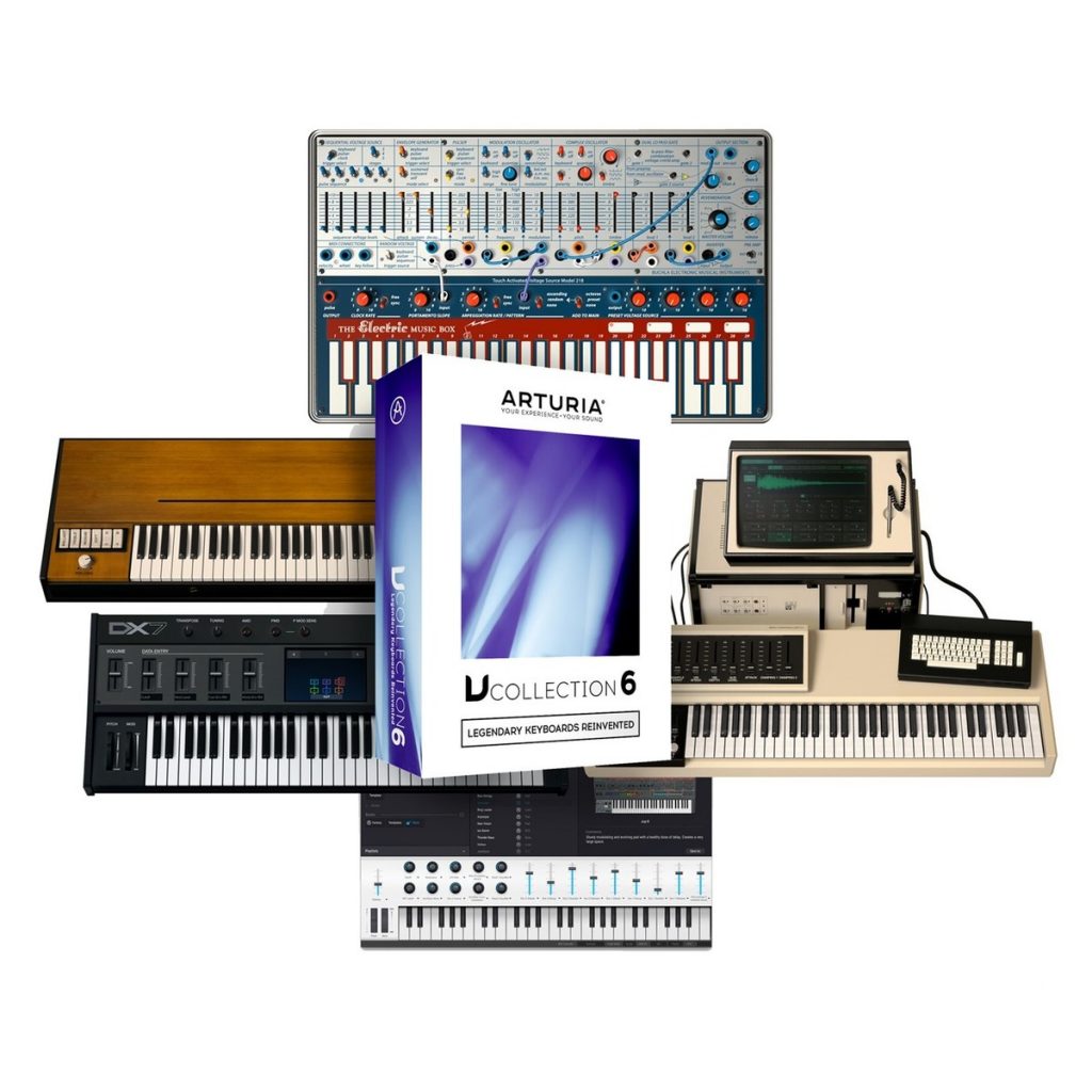 ARTURIA V COLLECTION 6 VIRTUAL INSTRUMENT COLLECTION LIBRERIA DI ...