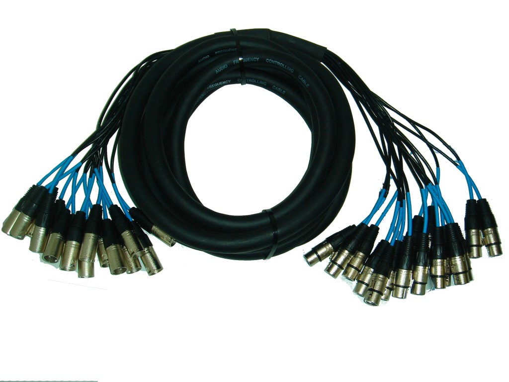 EXTREME 16X16X5PRO CAVO MULTICORE 16 CANNON XLR MASCHIO - 16 CANNON XLR ...