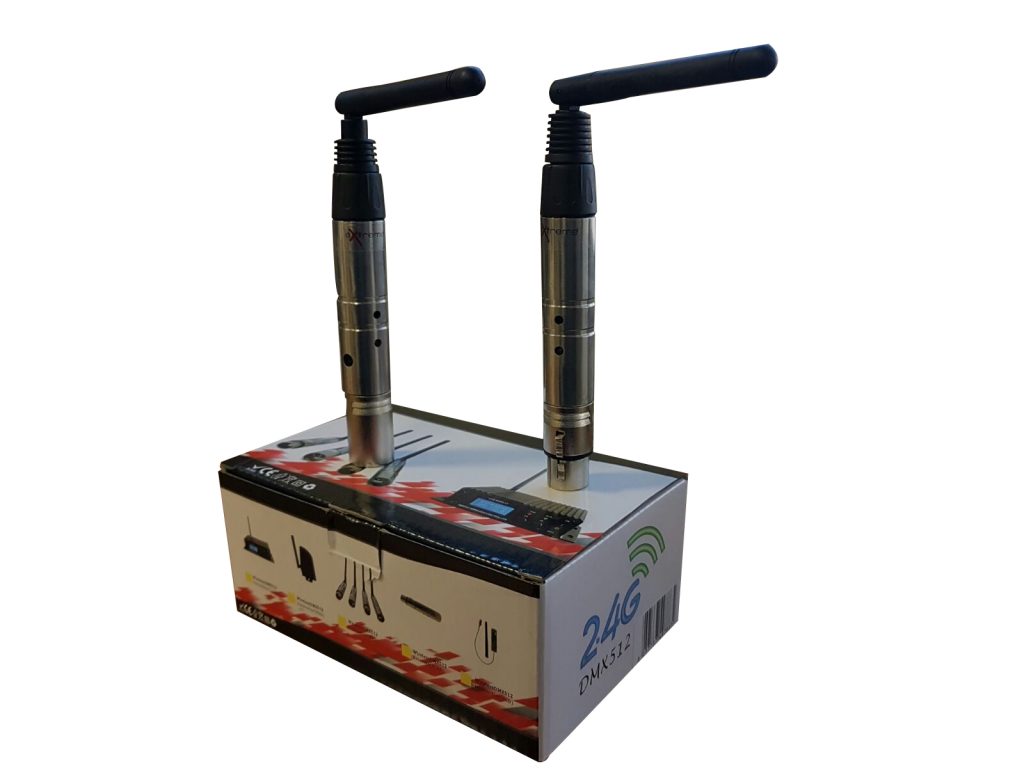EXTREME WI-TR DMX WIRELESS TRANSCEIVER SYSTEM 2.4GHZ MINI TRASMETTITORE ...