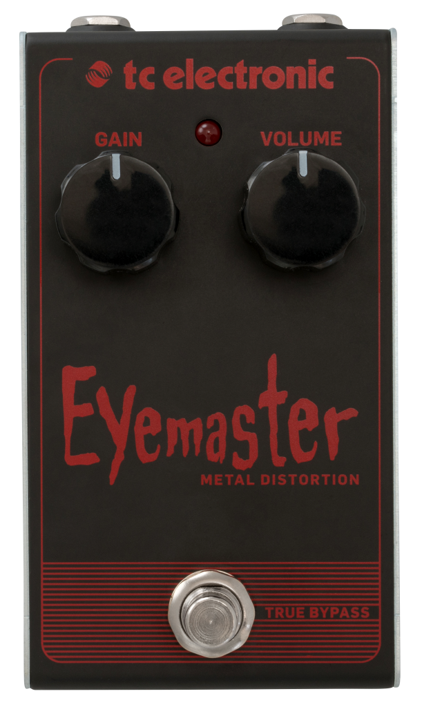 TC ELECTRONIC EYEMASTER METAL EFFETTO DISTORSORE A PEDALE PER CHITARRA ...