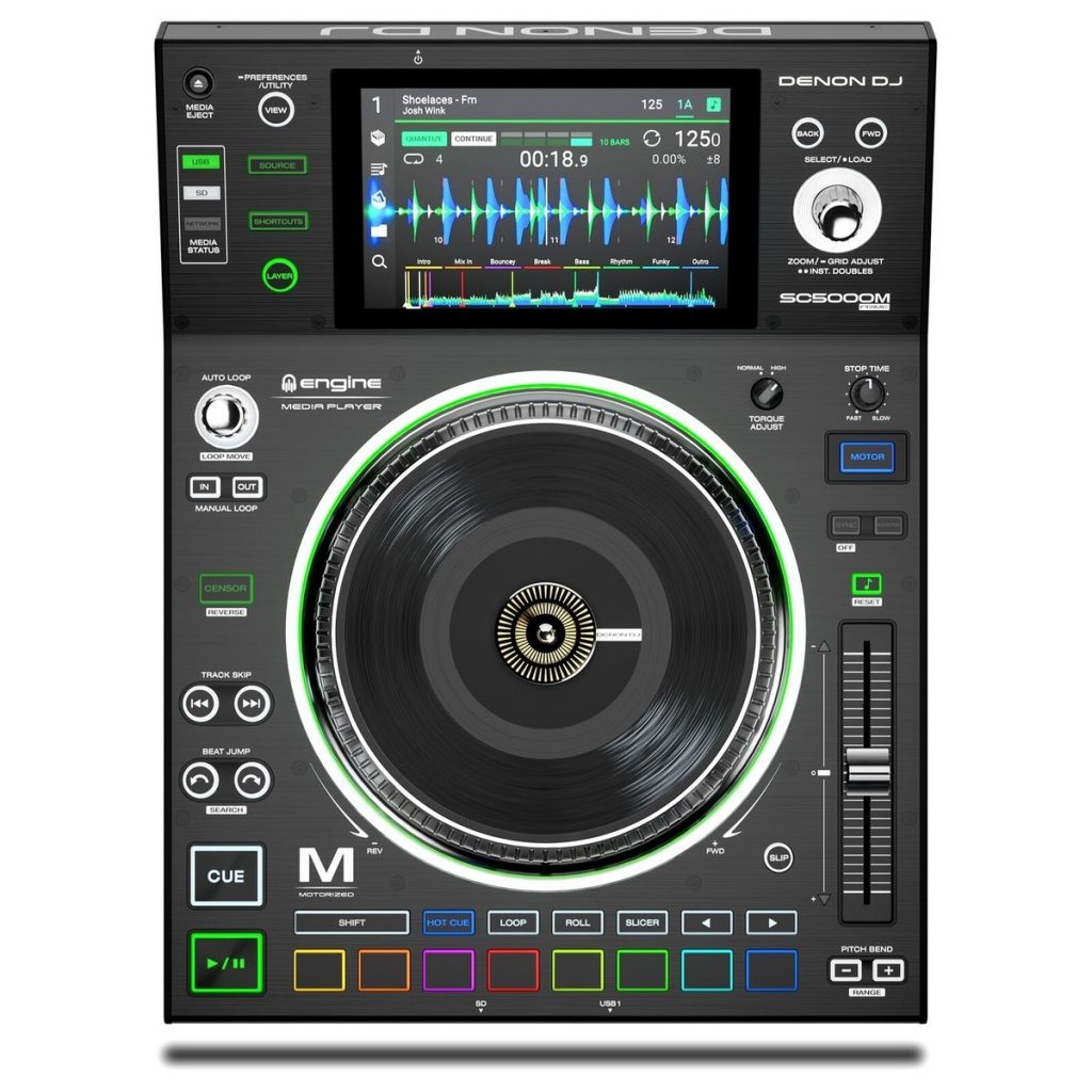 DENON DJ SC5000M-PRIME LETTORE MEDIA PLAYER CON JOG WHEEL MOTORIZZATA ...