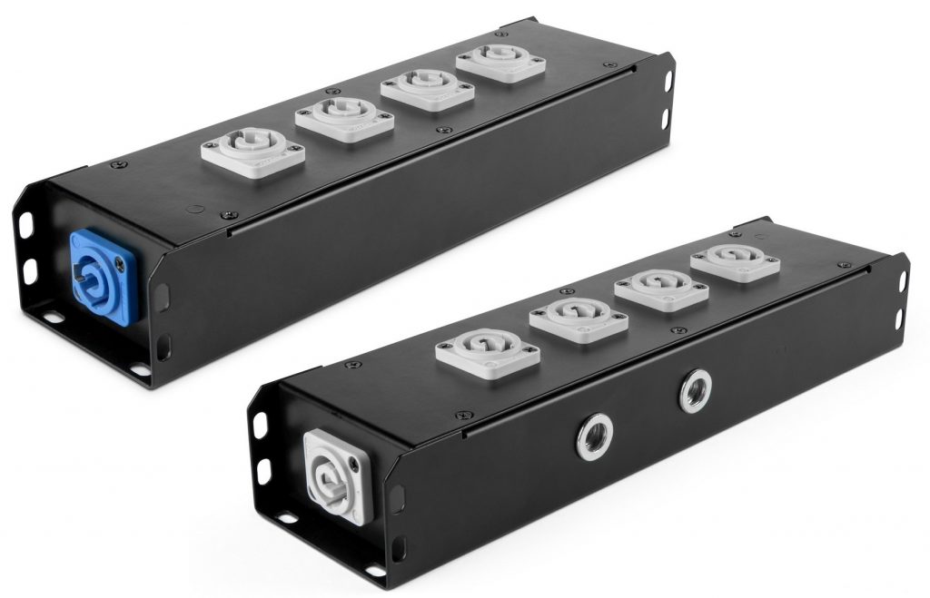 POWERBOX NERO CIABATTA ALIMENTAZIONE PALCO POWERCON INGRESSO POWER ...