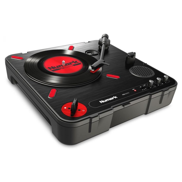 NUMARK PT01 SCRATCH GIRADISCHI PORTATILE COMPLETO DI PUNTINA E SLIPMAT - SuonoStore.com