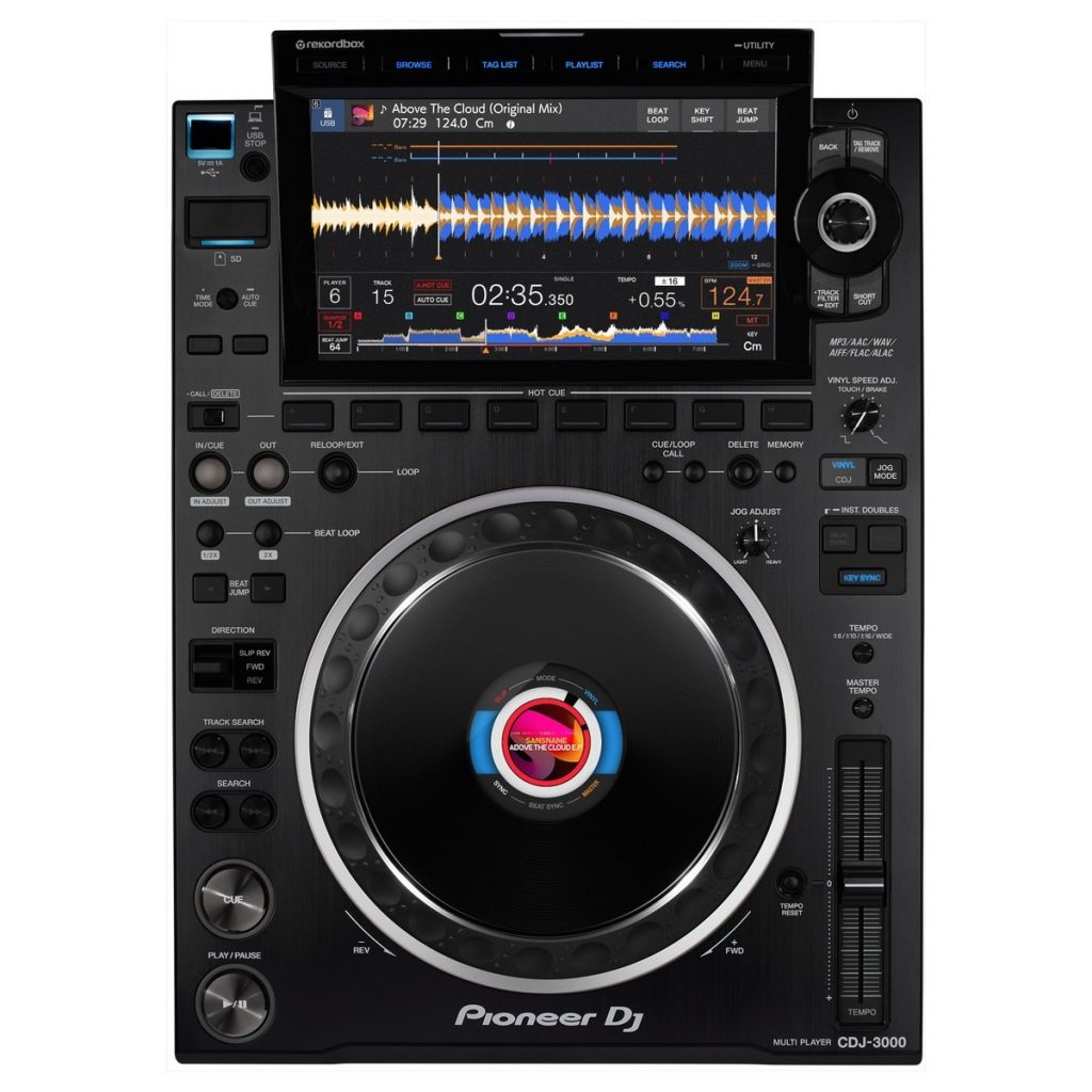 PIONEER CDJ-3000 MULTI PLAYER PROFESSIONALE PER DJ CON SCHERMO 9" TOUCH ...
