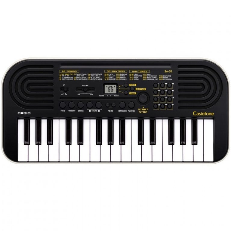 CASIO SA51 TASTIERA PORTATILE 32 TASTI MINI SCUOLA ELEMENTARE PIANOLA ...