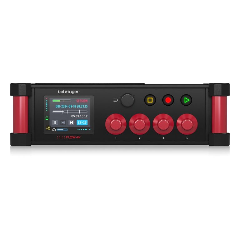 BEHRINGER FLOW 4V REGISTRATORE MIXER AUDIO DIGITALE PER PRODUZIONE ...