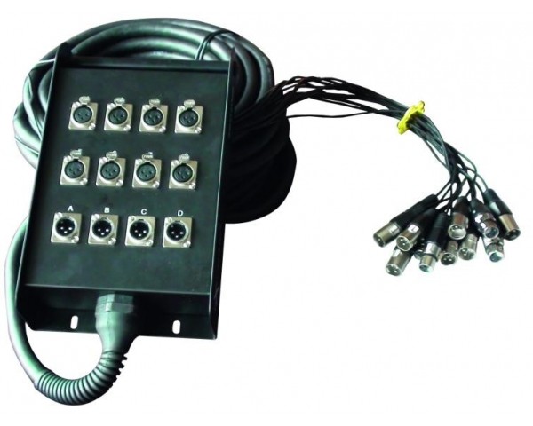 EXTREME SB8I4O20 STAGEBOX 8 IN/4 OUT 20 METRI STAGEBOX PROFESSIONALE 8 ...