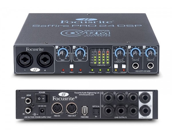 FOCUSRITE SAFFIRE 24 PRO DSP - SuonoStore.com